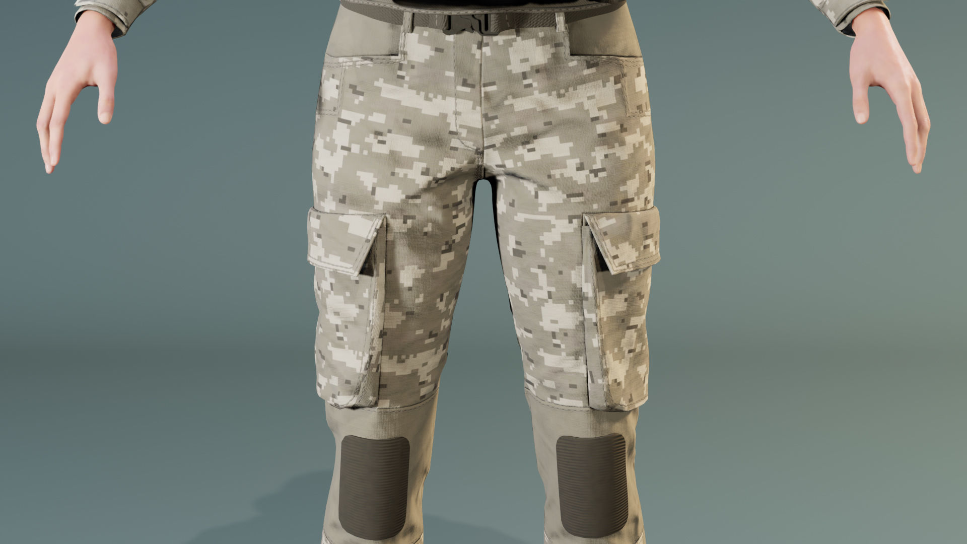 3D model Tactical Clothing Vol 1 For MetaHuman - Game Ready - Rigged VR ...