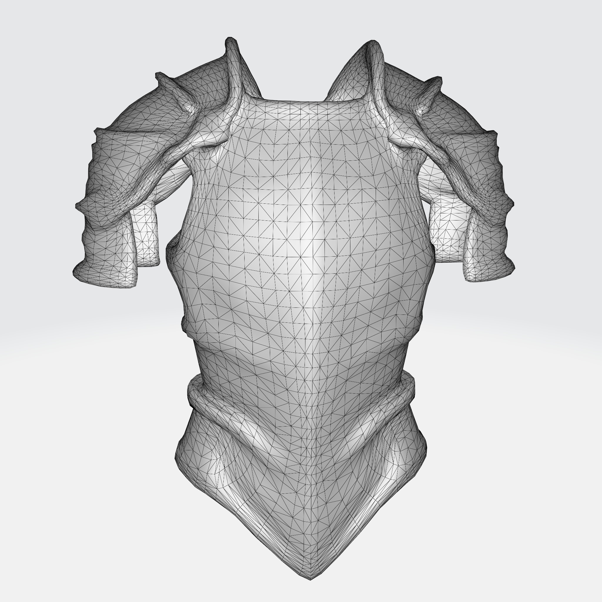 Regal Flame Armor 3D model | CGTrader