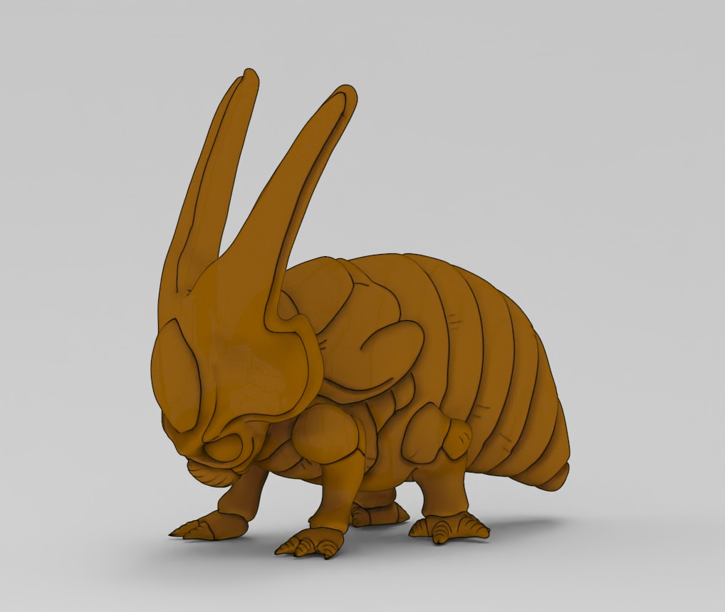 Larva Cell 3D model 3D printable | CGTrader