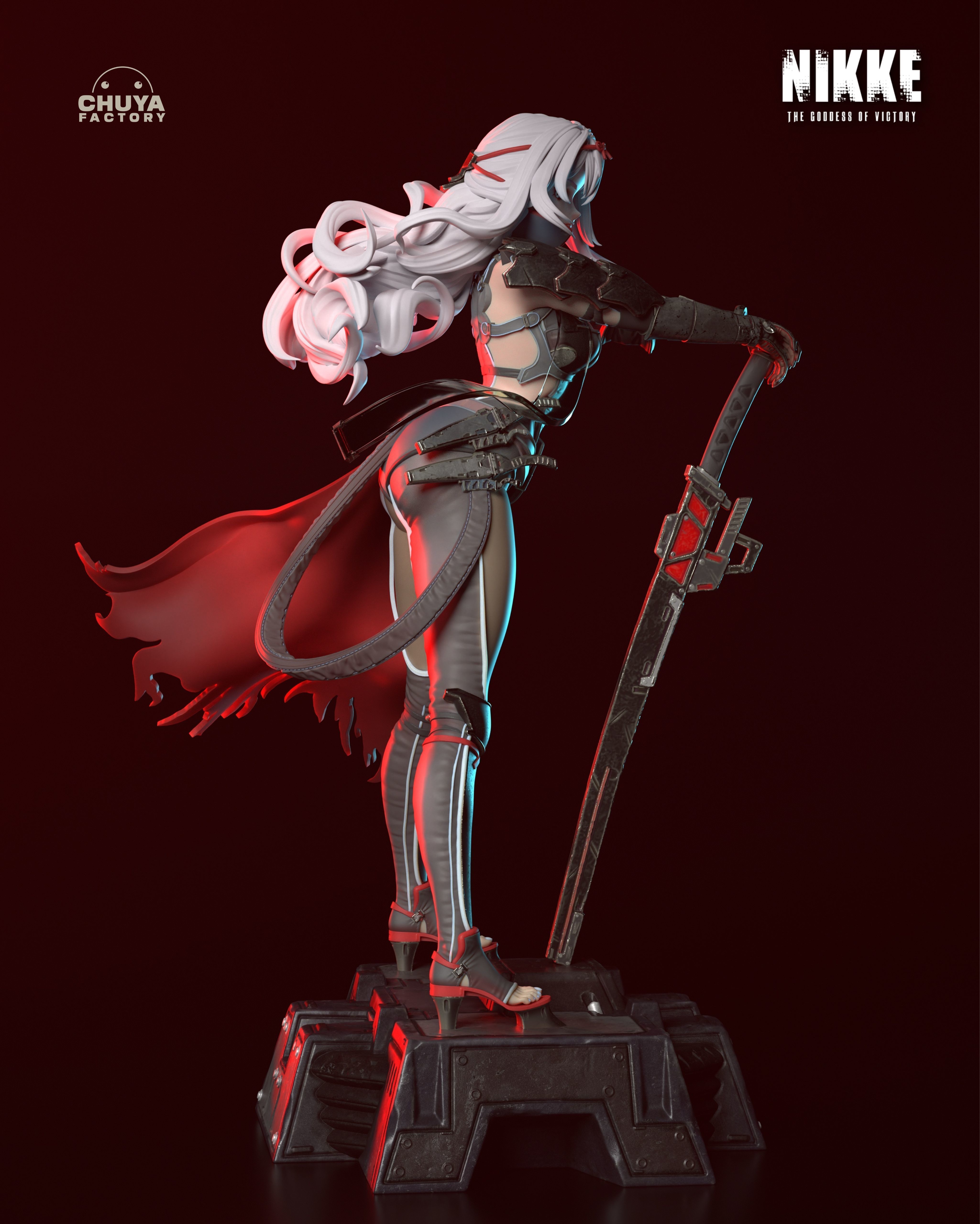 Scarlet - Nikke Goddess Of Victory 3D model 3D printable | CGTrader