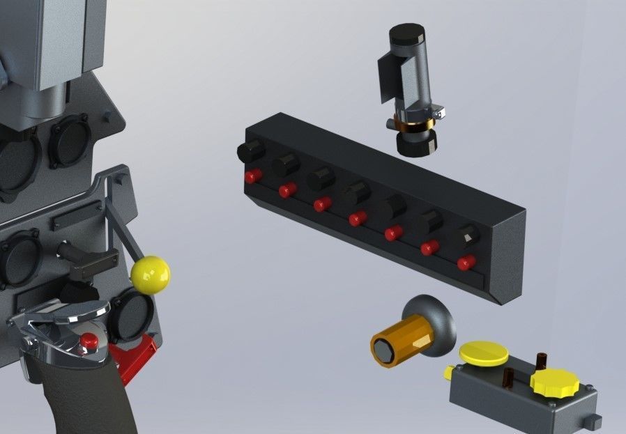 ME109 high definition complete cockpit 3D model 3D printable | CGTrader