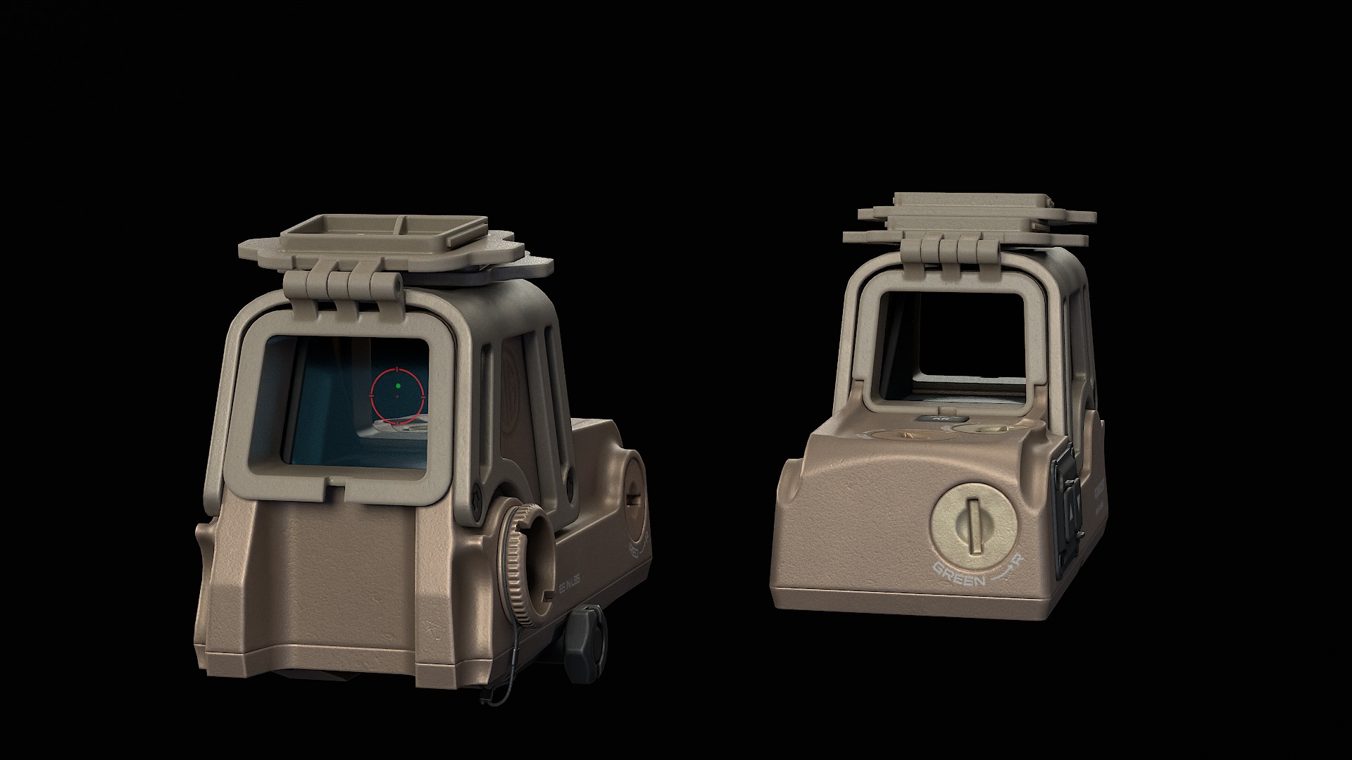 3D model SIG Sauer ROMEO9T Red Dot VR / AR / low-poly | CGTrader