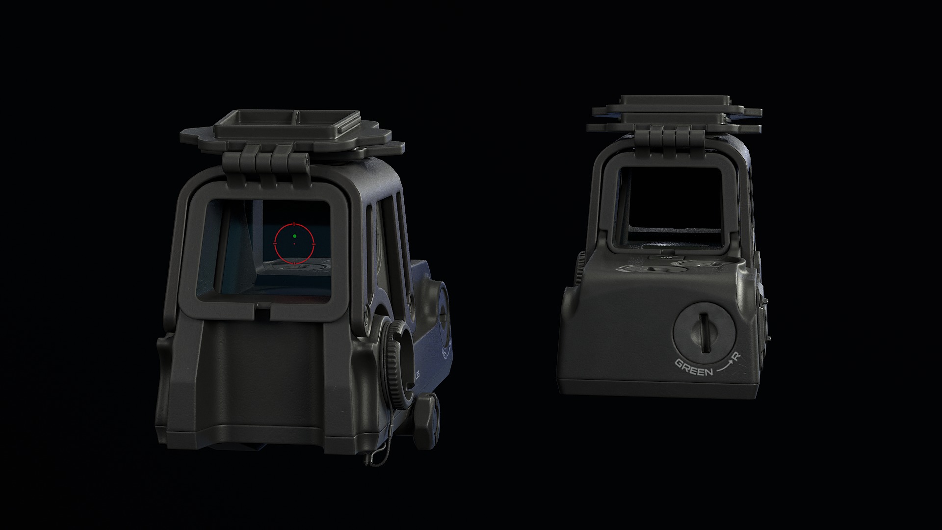 3D model SIG Sauer ROMEO9T Red Dot VR / AR / low-poly | CGTrader