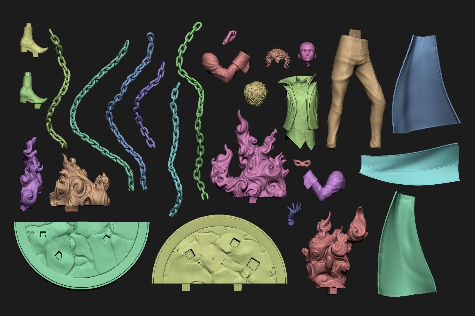 Joker - Persona 5 3D model 3D printable | CGTrader