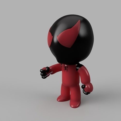 Marvel Comics Mini Scarlet Spider Kaine Parker 3D model | CGTrader