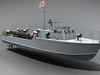 Mitsubishi T14 torpedo boat free 3D model | CGTrader