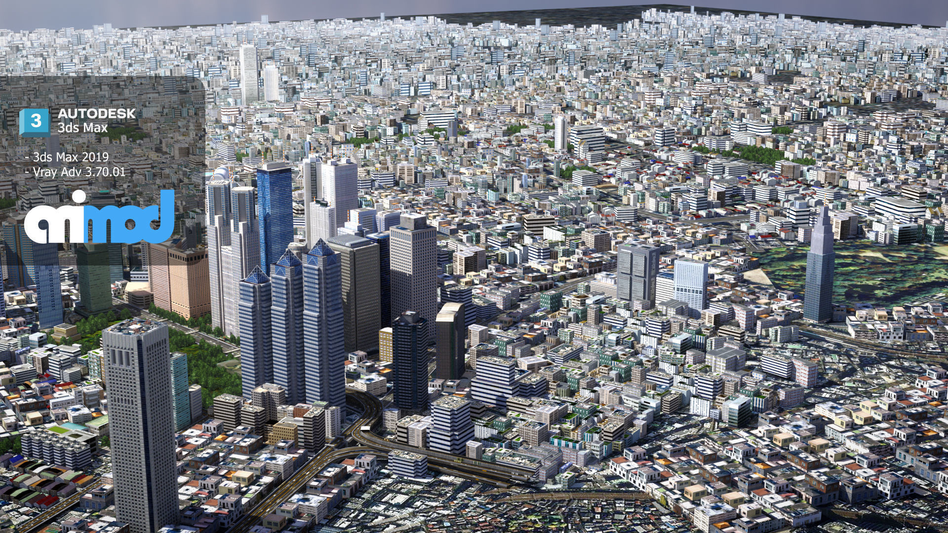 Japanese Streetscape Tokyo 0018 3D model | CGTrader