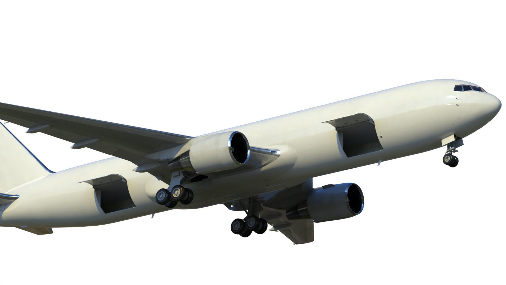 Boeing 767 300F 3D model | CGTrader