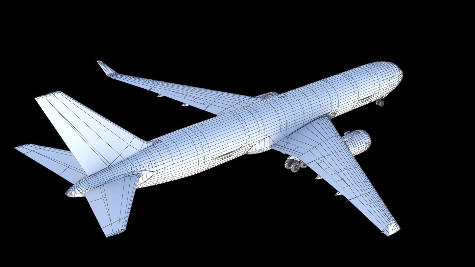 Boeing 767 300F 3D model | CGTrader