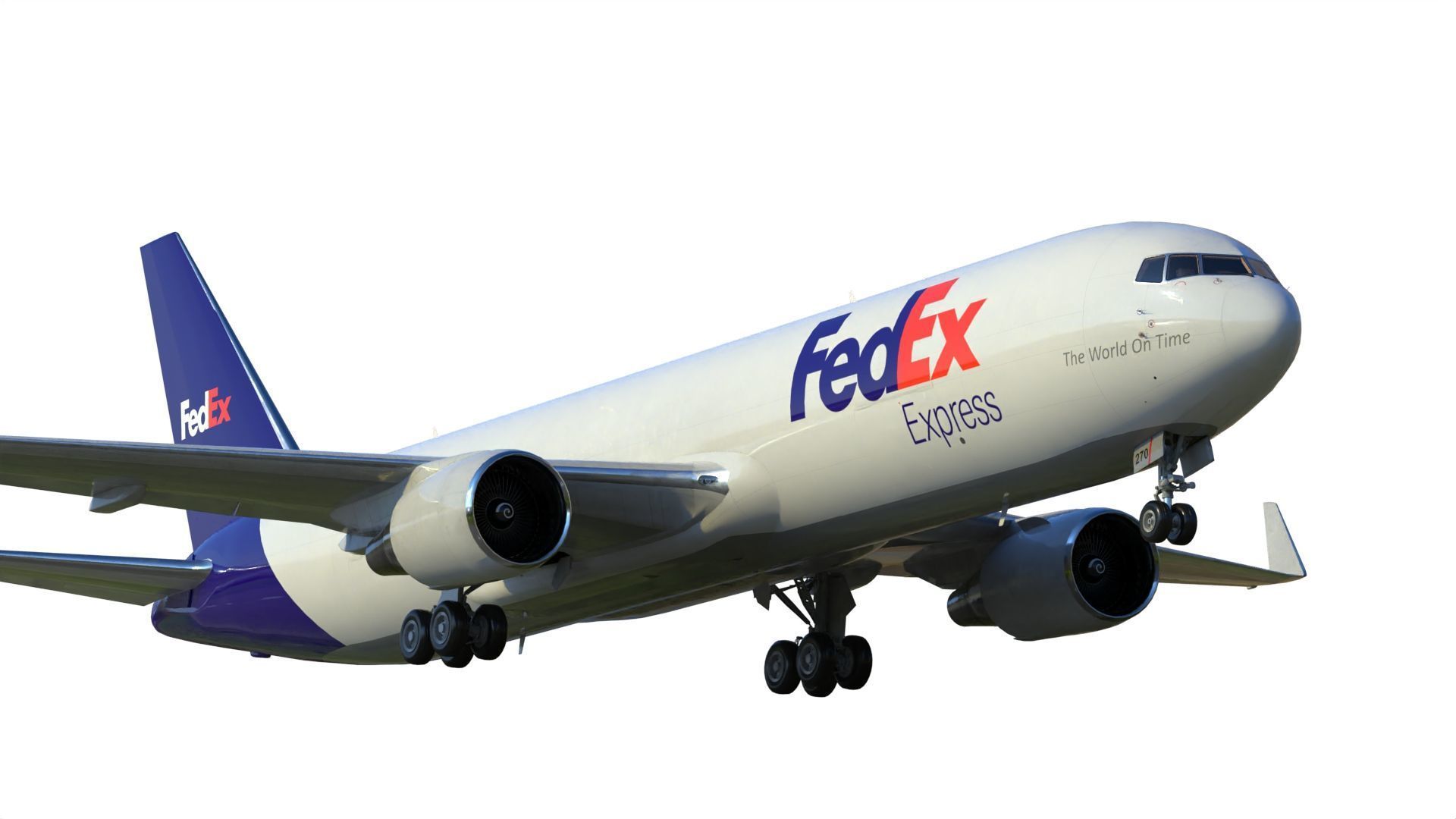 Boeing 767 300F 3D model | CGTrader