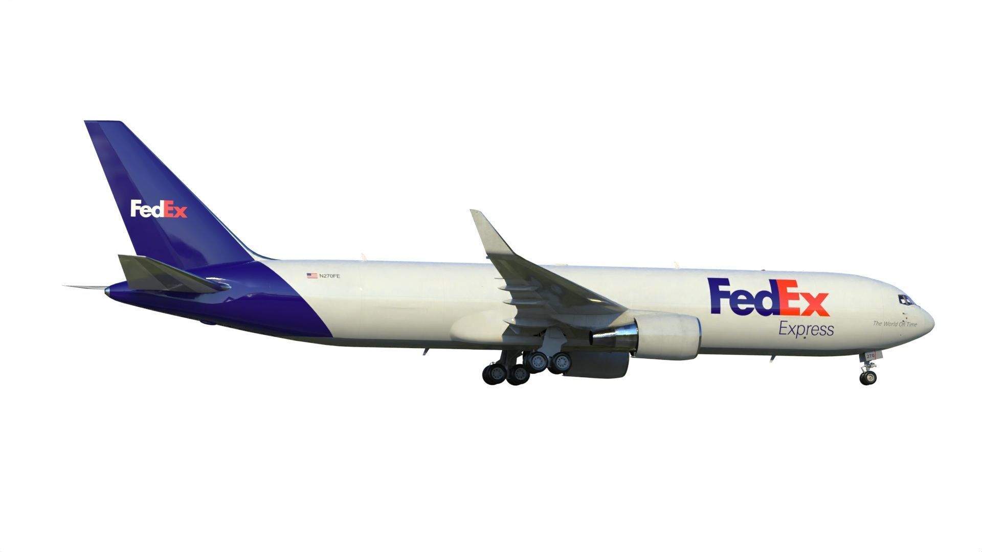 Boeing 767 300F 3D model | CGTrader