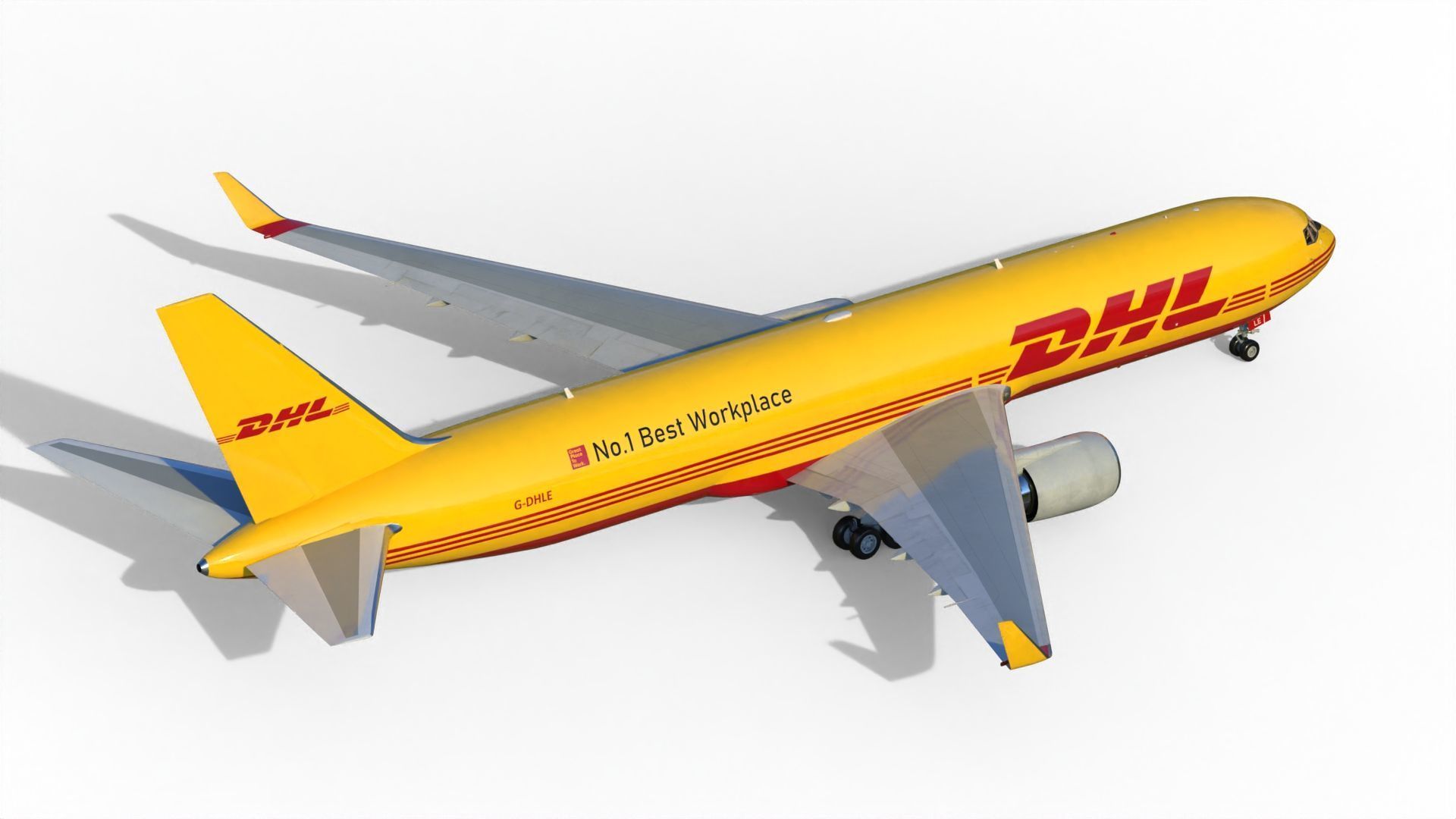 Boeing 767 300F 3D model | CGTrader