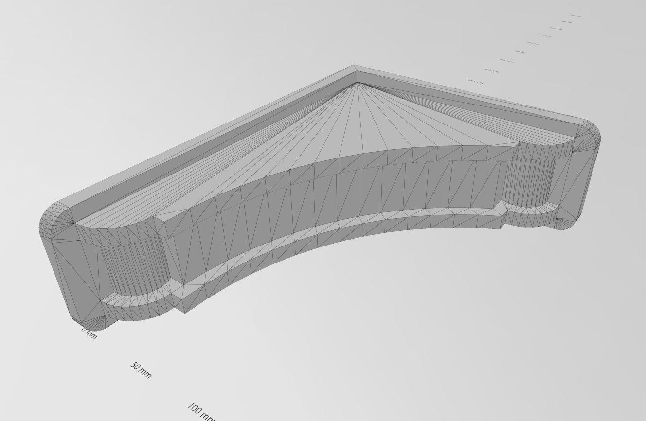Stepped wall shelf bracket and corbel 3D model 3D printable | CGTrader