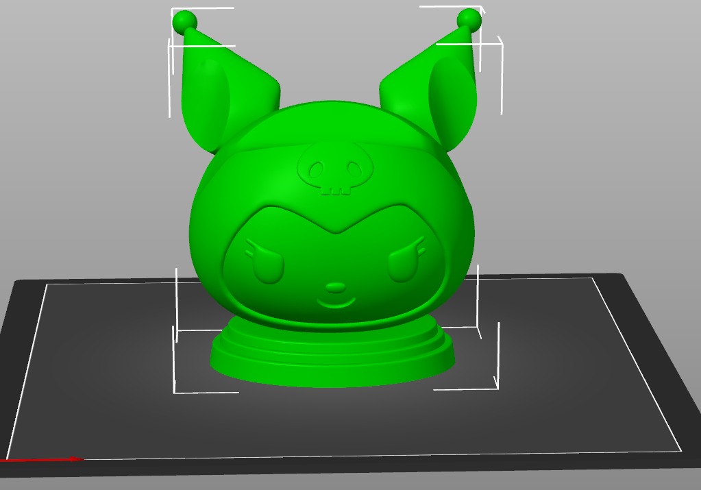 kuromi Joystick Stand - Hello Kitty 3D model 3D printable | CGTrader