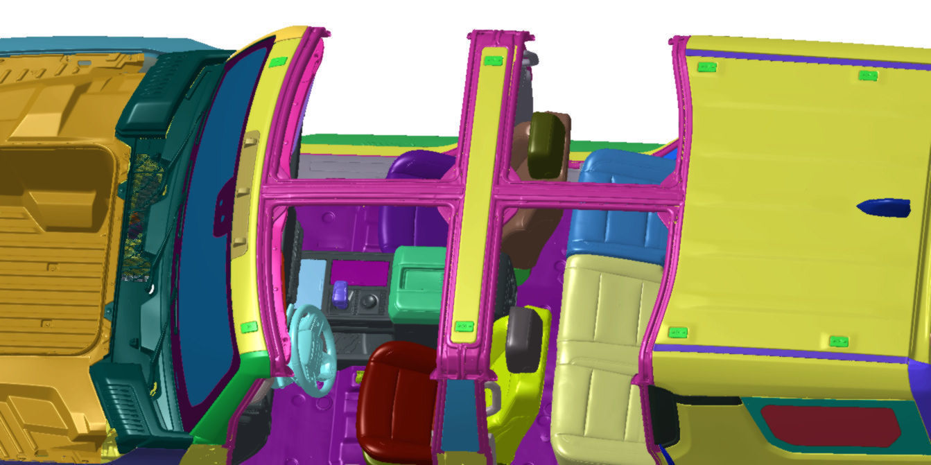 GMC HUMMER EV SUV Edition 2024 Vehicle 3d scan model 3D model 3D model ...