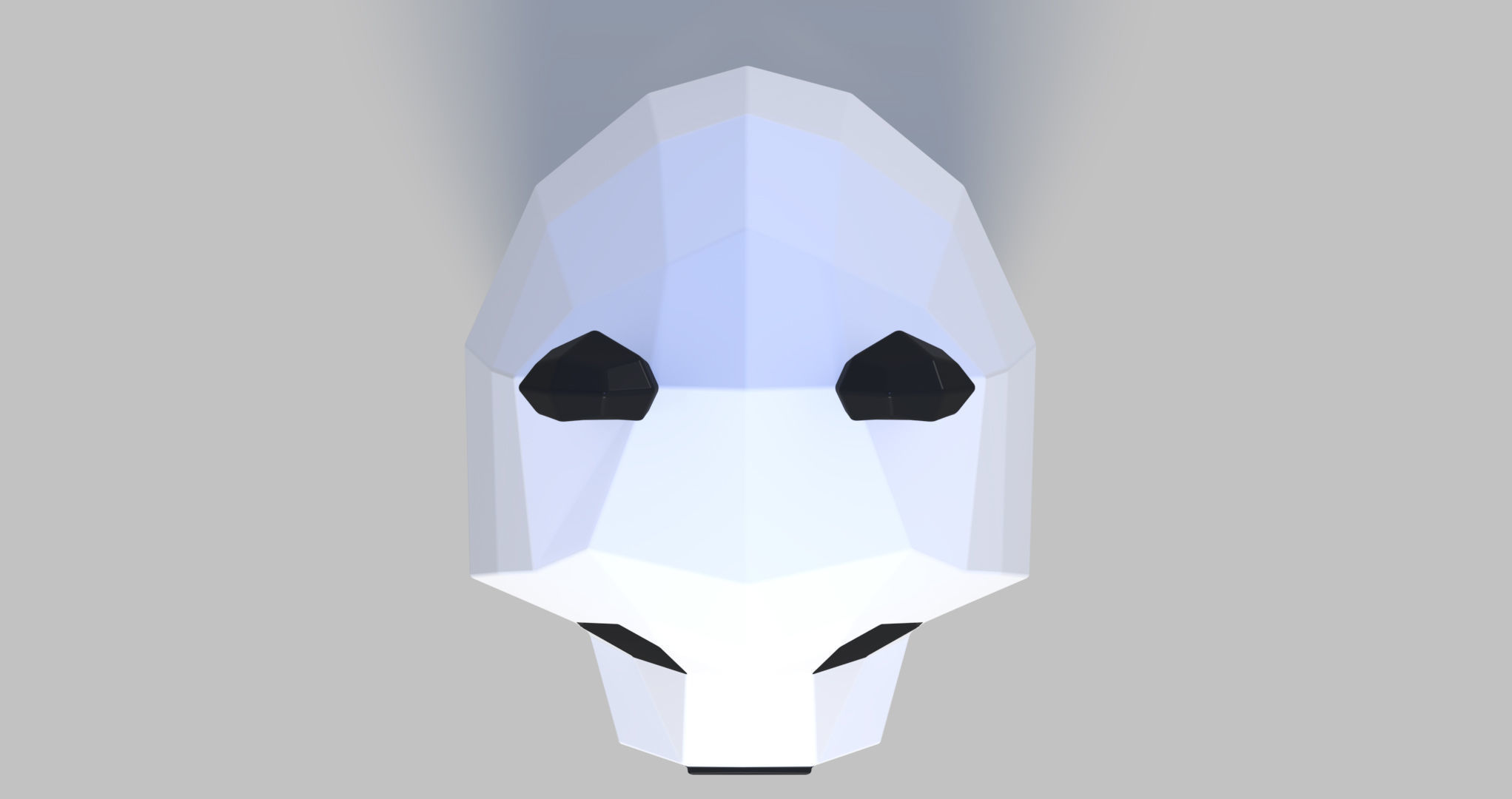 Panda Mask 3D model 3D printable | CGTrader