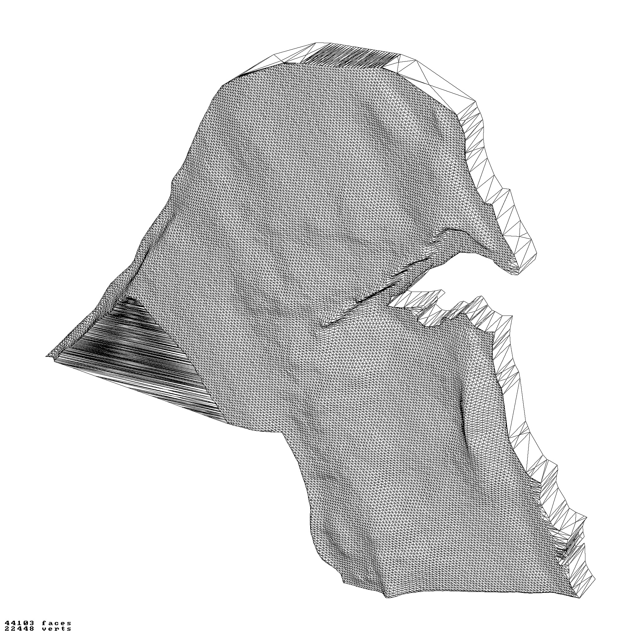 3D model Kuwait topography relief map collection VR / AR / low-poly ...