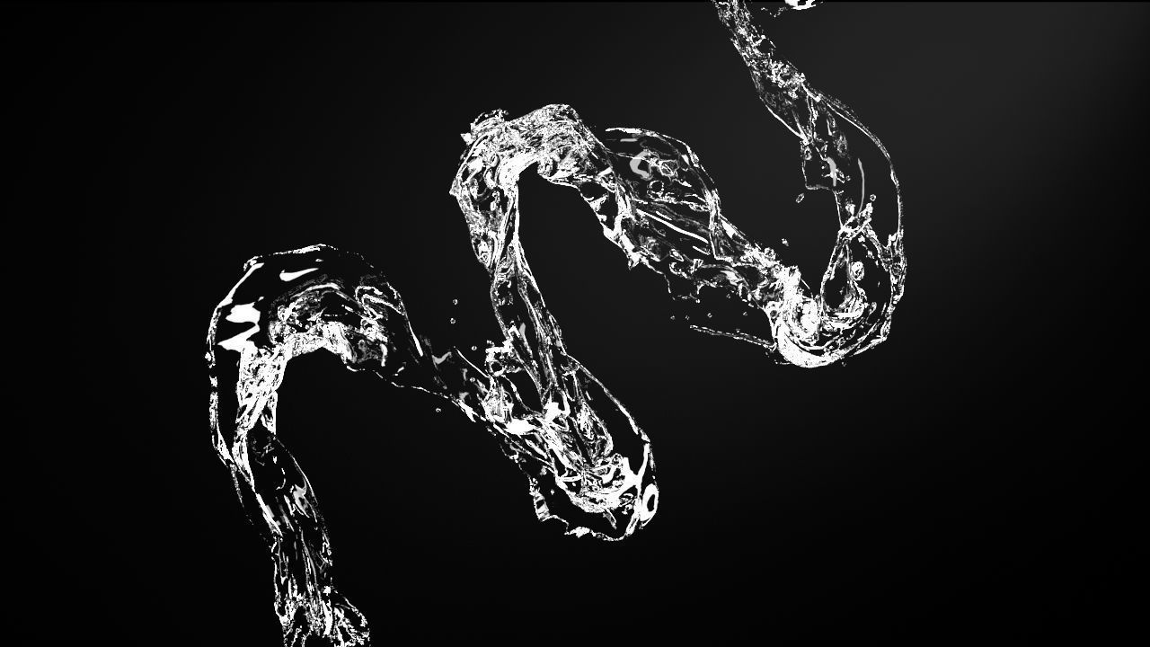 High Quality Realistic 3D Animated Splash Simulation 3D model animated ...