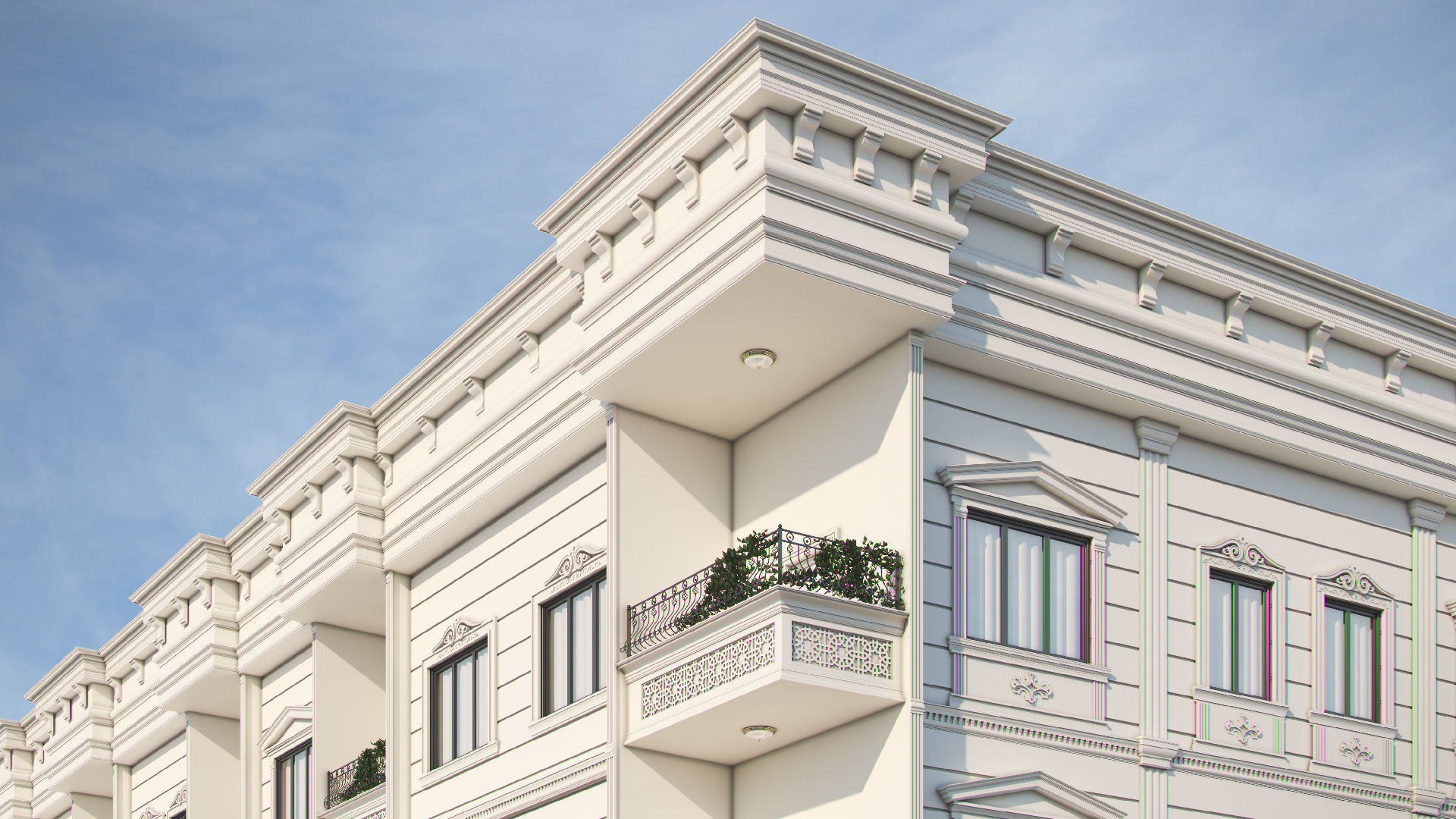Classic Building 3D model | CGTrader