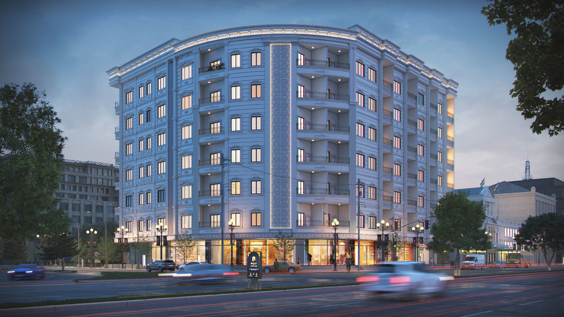 Classic Building 3D model | CGTrader