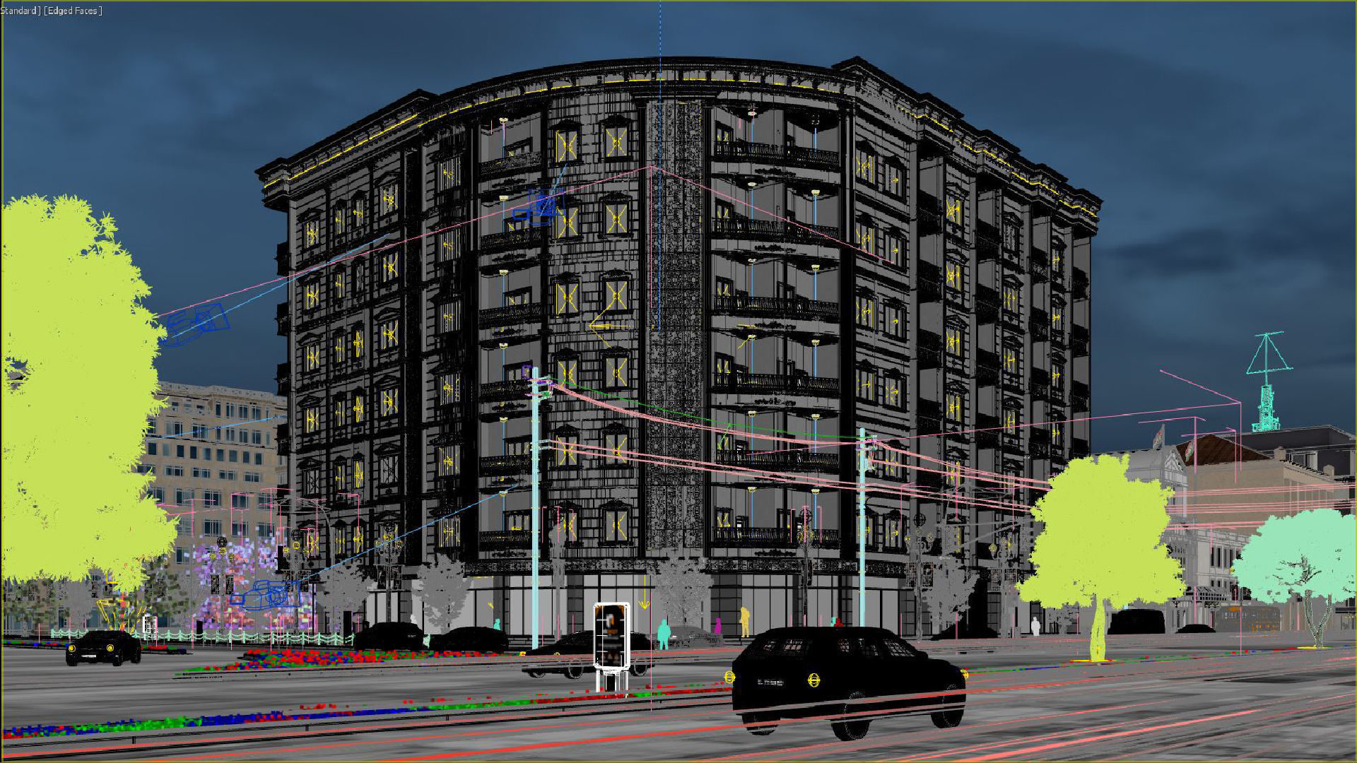 Classic Building 3D model | CGTrader