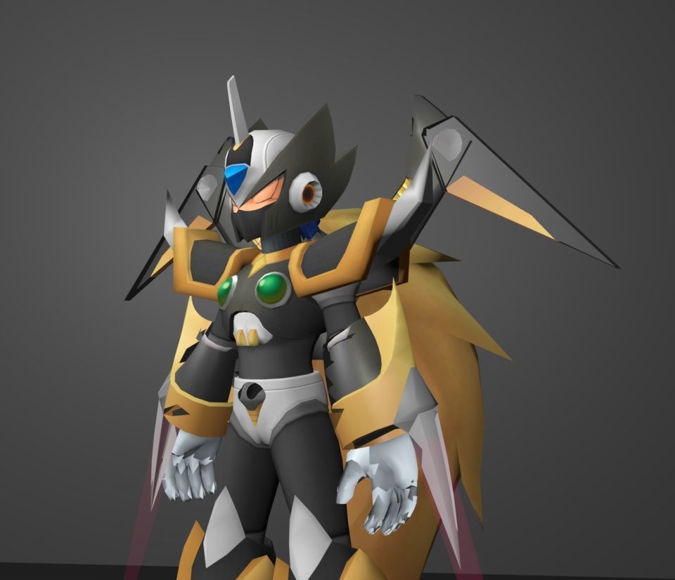mega armor zero 3D model animated rigged | CGTrader