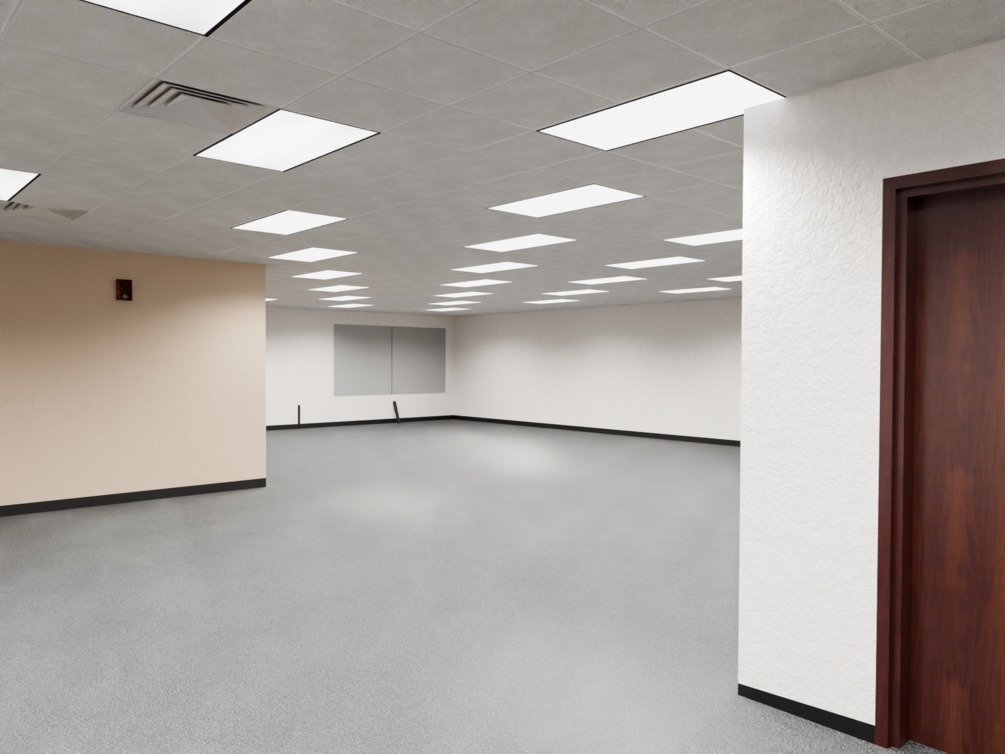 Backrooms Office Liminal Space 3D model | CGTrader
