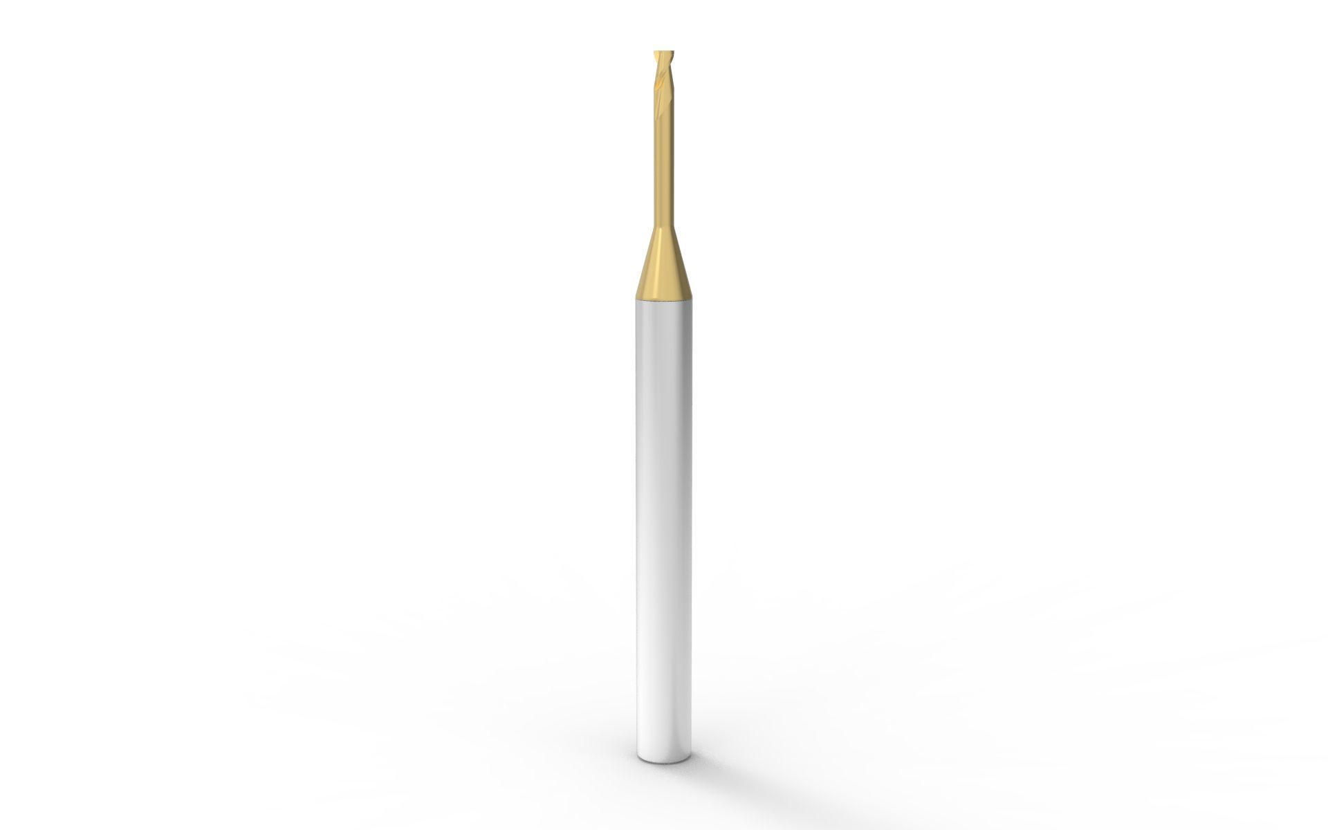 micro flat milling cutter 3D model | CGTrader