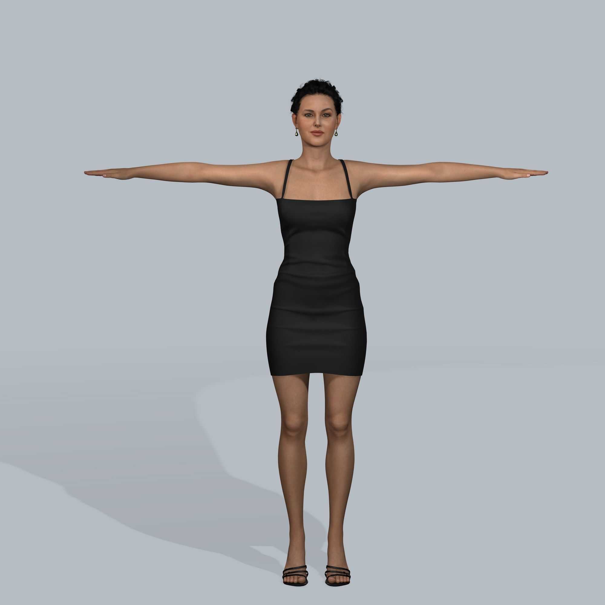 3D model Monica Bellucci 3D Model Low-poly VR / AR / low-poly | CGTrader