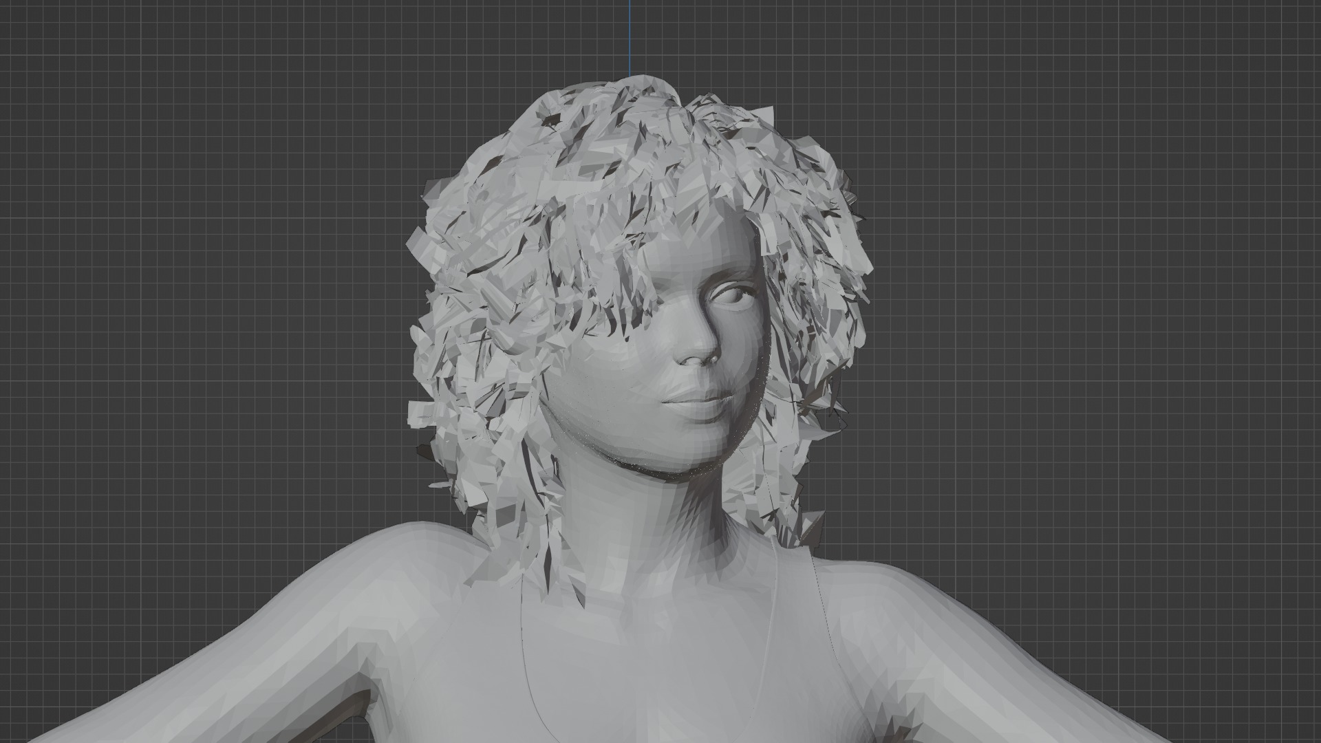 Teenager woman character 3D STL free 3D model | CGTrader
