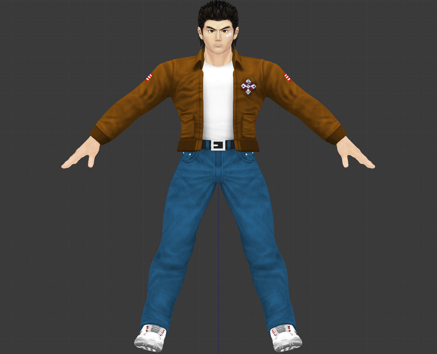 3D model Ryo Hazuki VR / AR / low-poly | CGTrader