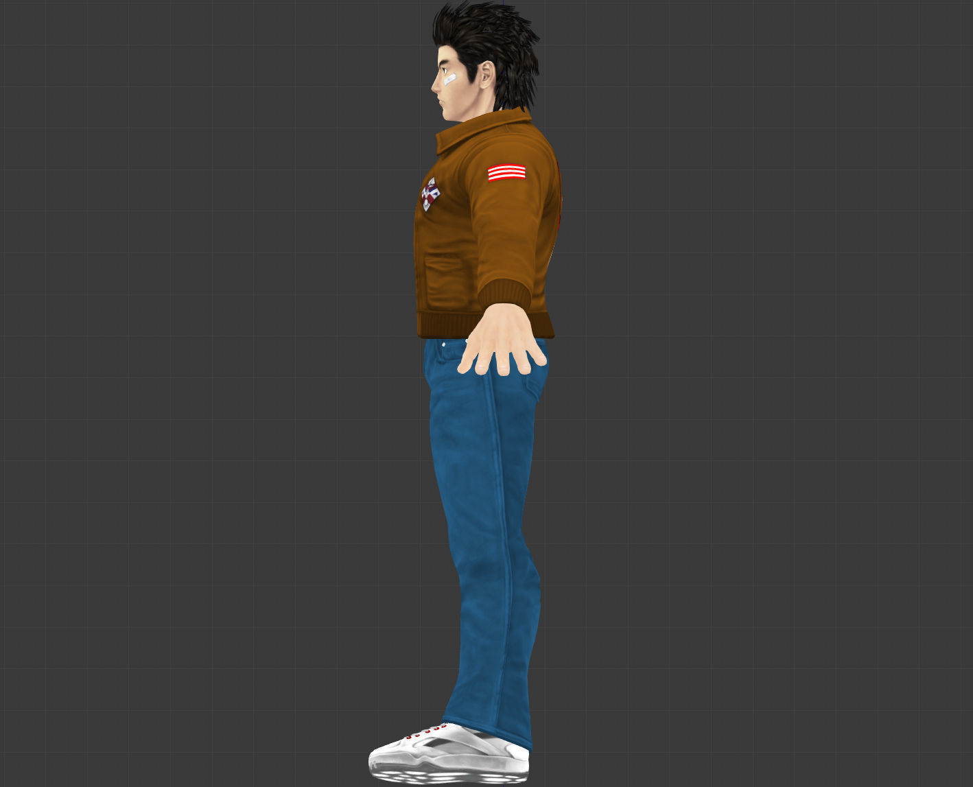 3D model Ryo Hazuki VR / AR / low-poly | CGTrader