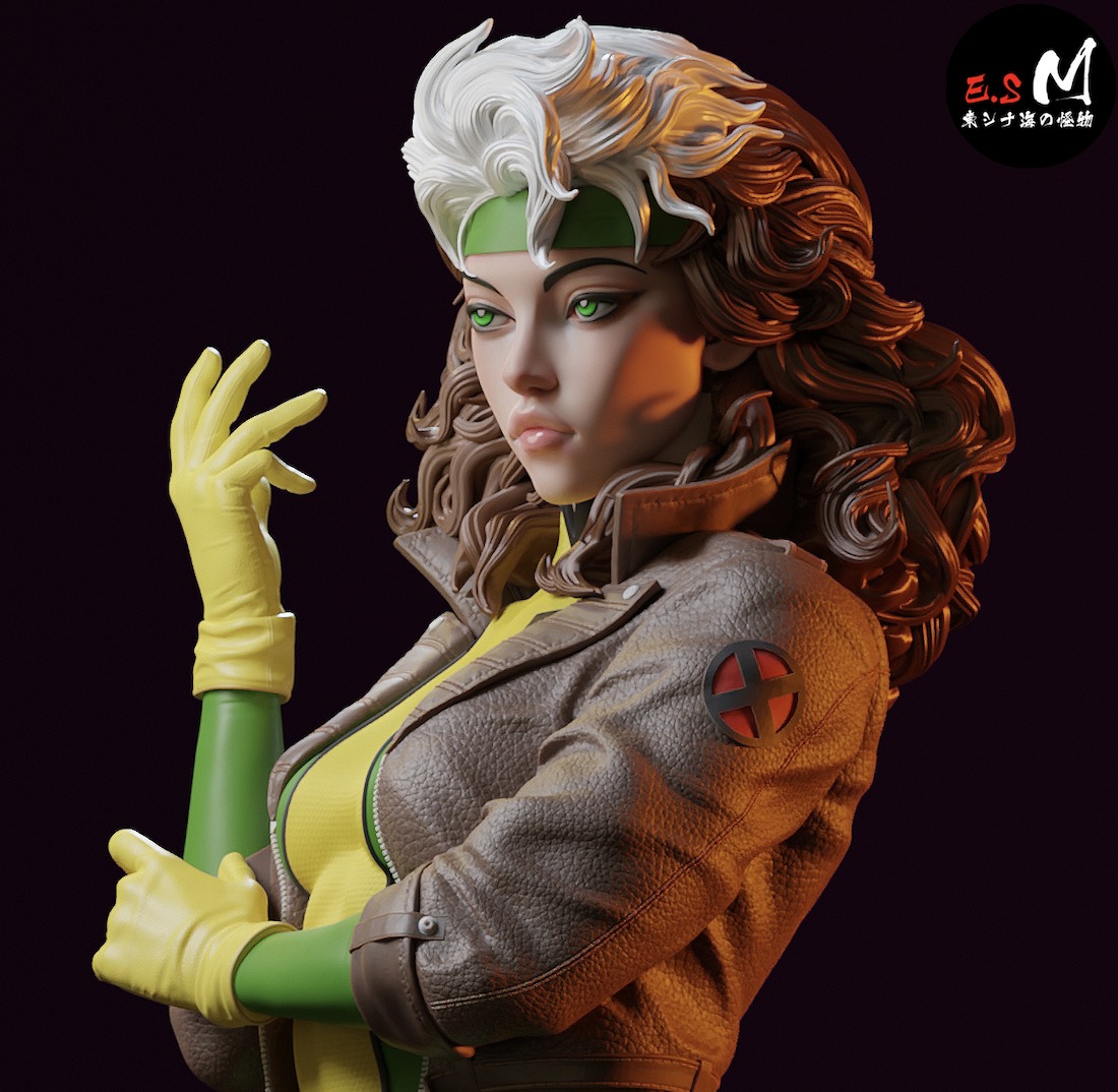 Rogue CHARACTER BY ESM 3D model 3D printable | CGTrader