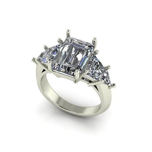 Wedding ring Model 6254 3D model 3D printable | CGTrader