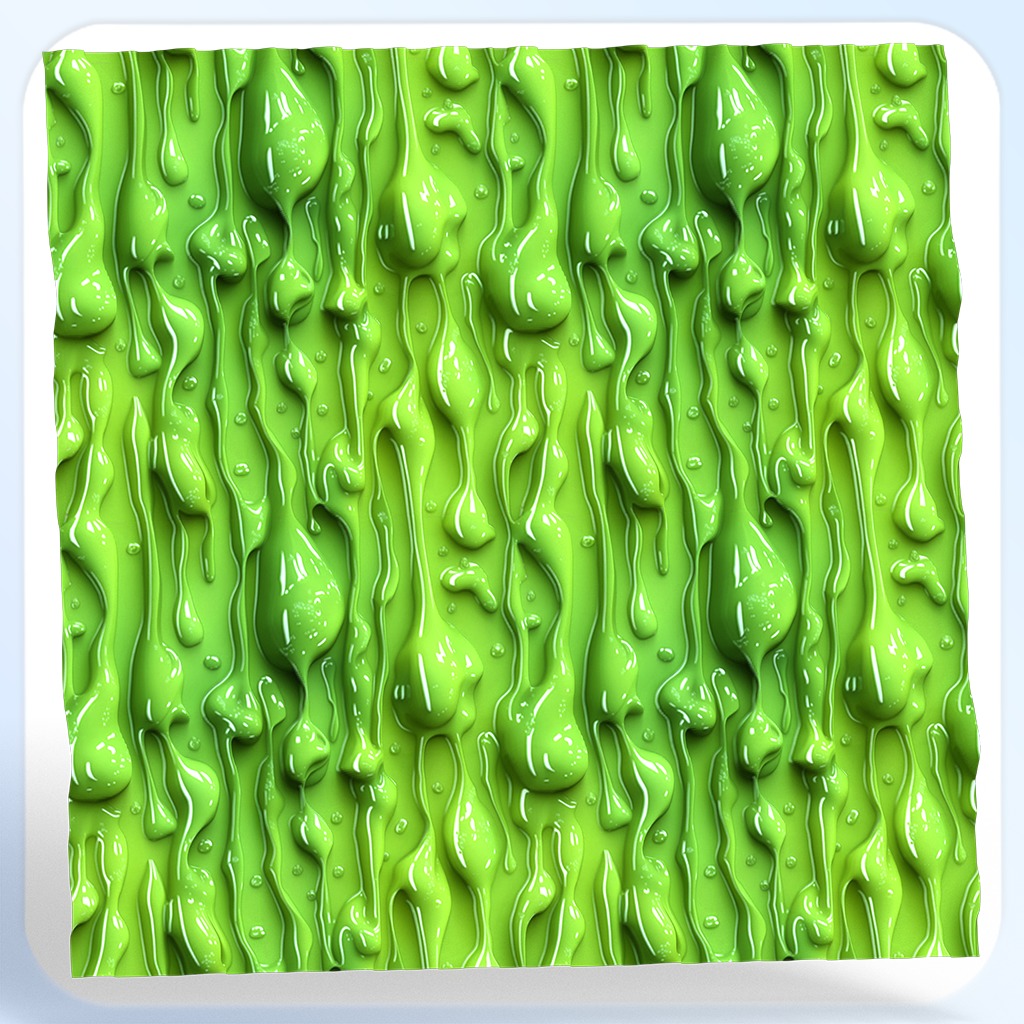 Stylized Slime Seamless Texture Texture | CGTrader