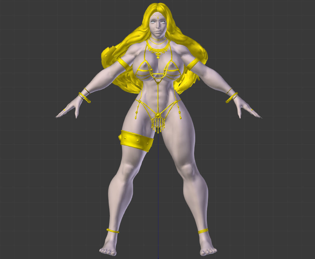 3D model Nude Kolin Bimbo VR / AR / low-poly | CGTrader