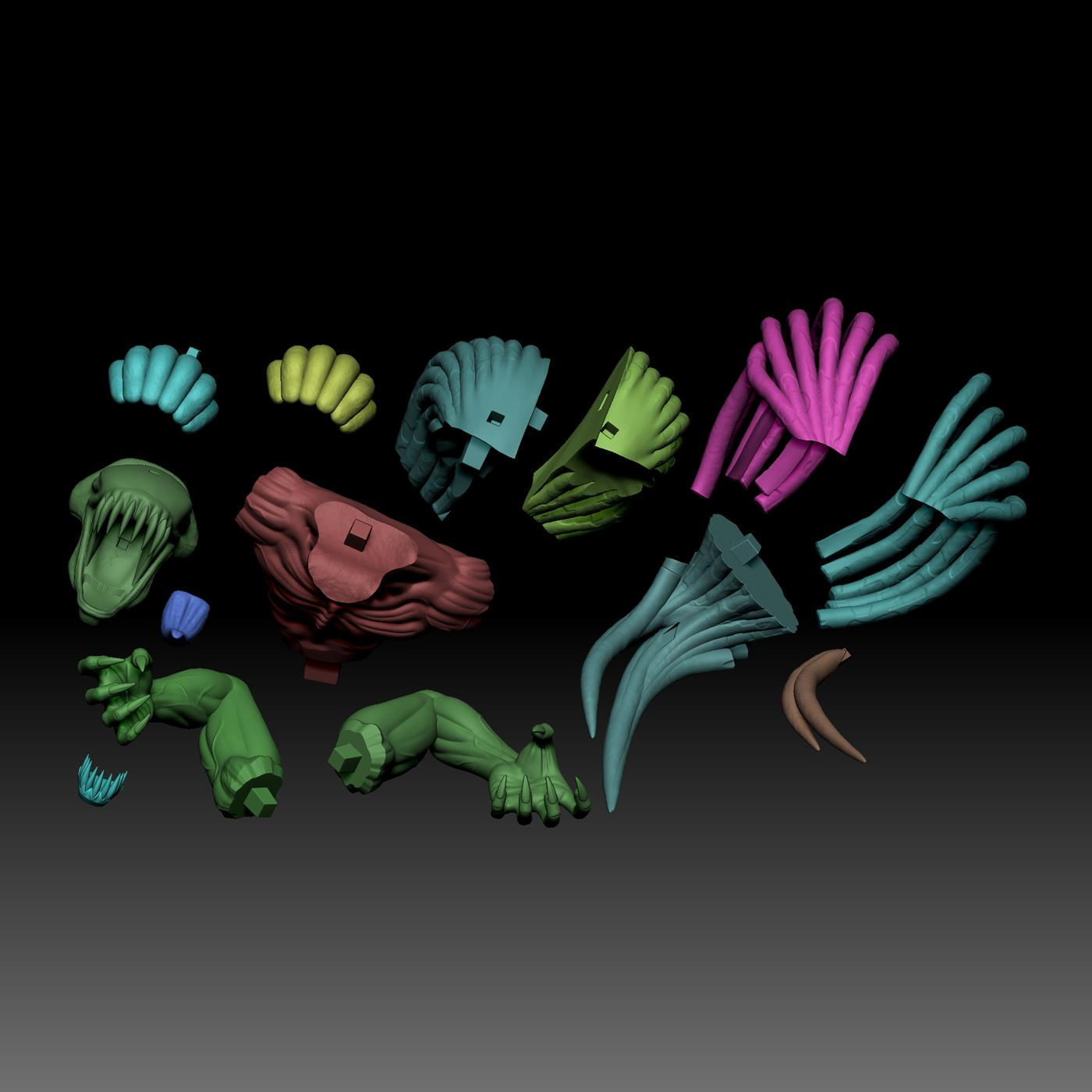 Okkotsu Yuta with Cursed Rika 3D Model Ready to Print 3D model 3D ...