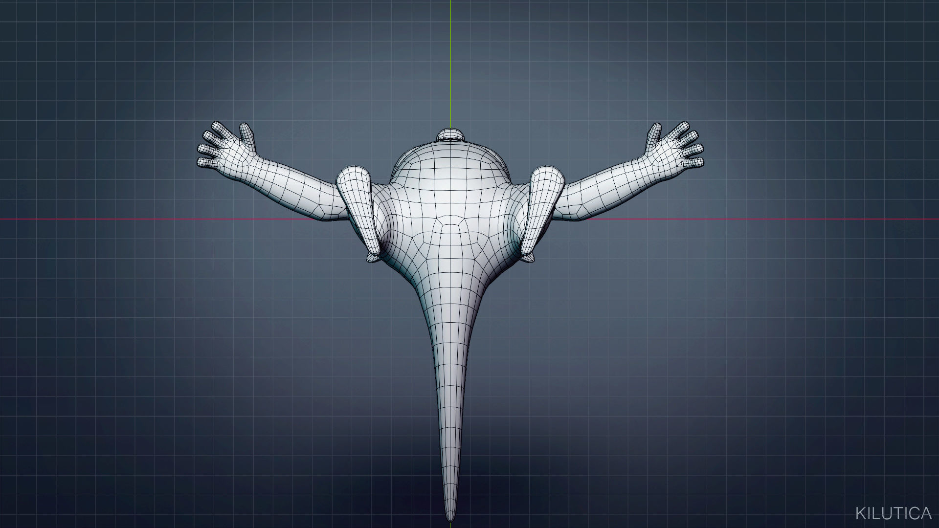 3D model Cartoon Ferret Biped Rigged VR / AR / low-poly | CGTrader