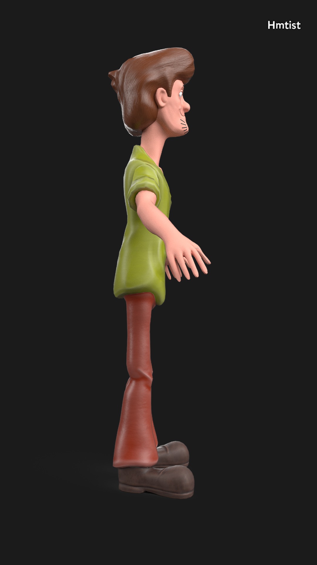 3D model 3d Scooby Doo Game Rigged Character Shaggy 3D model VR / AR ...