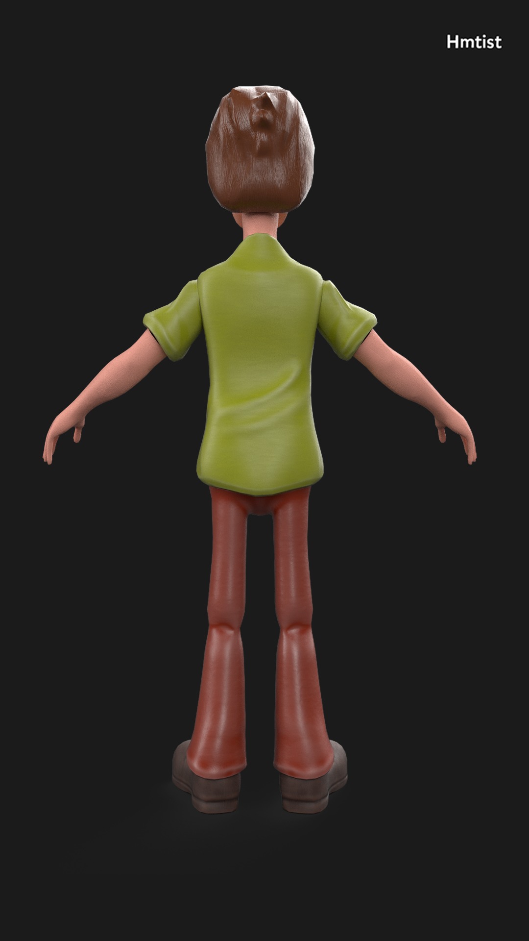 3D model 3d Scooby Doo Game Rigged Character Shaggy 3D model VR / AR ...