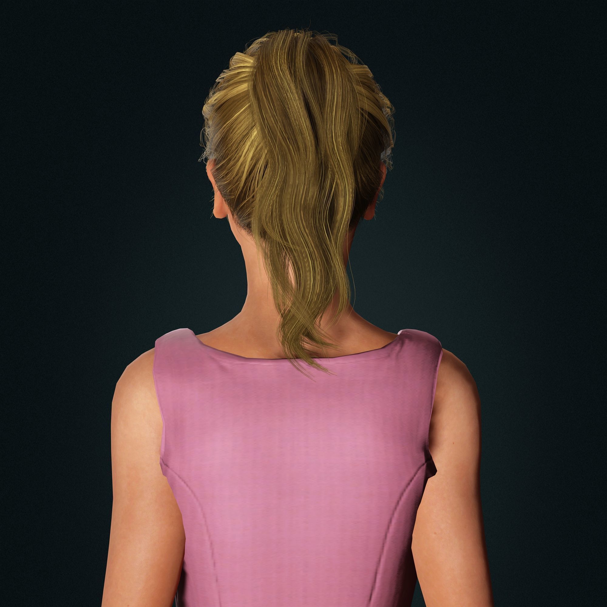 3D model Jennifer Lawrence Character VR / AR / low-poly | CGTrader