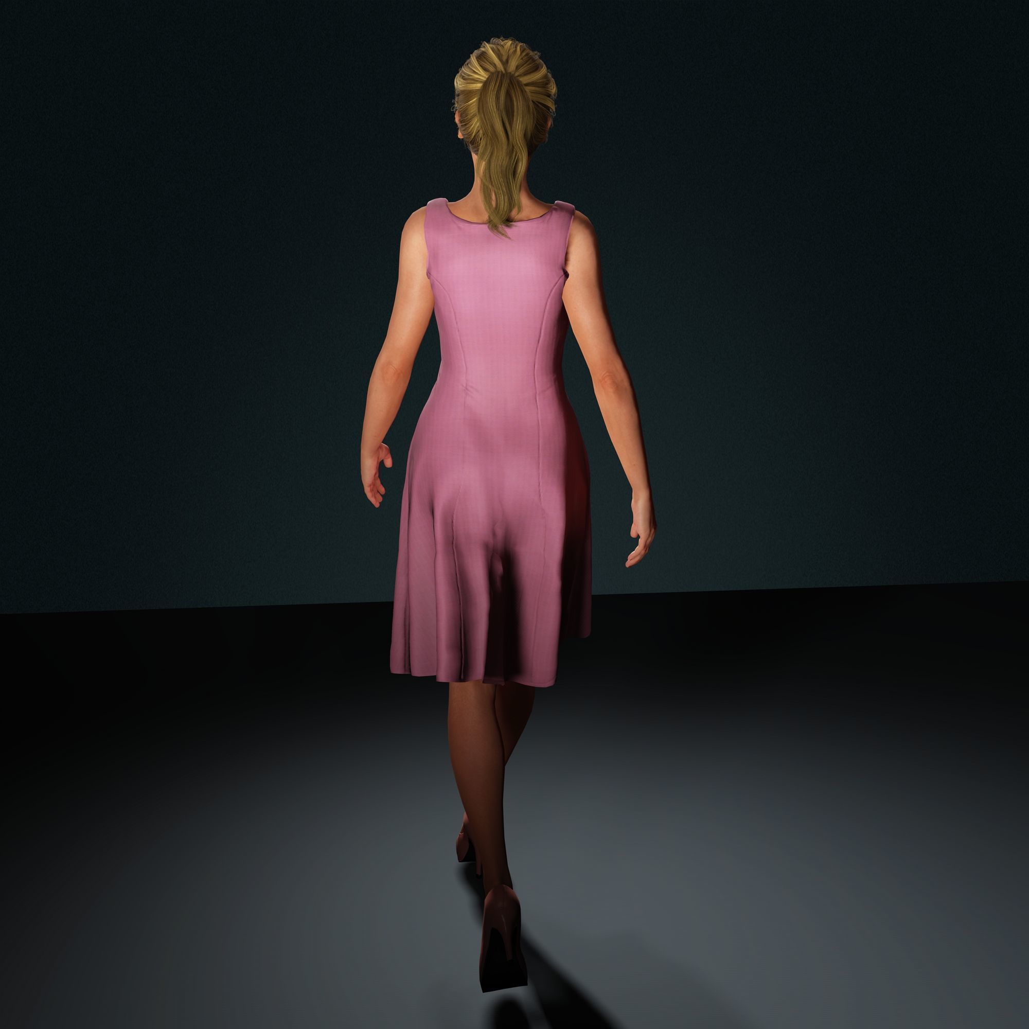 3D model Jennifer Lawrence Character VR / AR / low-poly | CGTrader