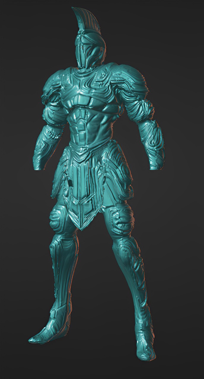 THE GUARDIAN INFANTRY MODEL 3D model 3D printable | CGTrader