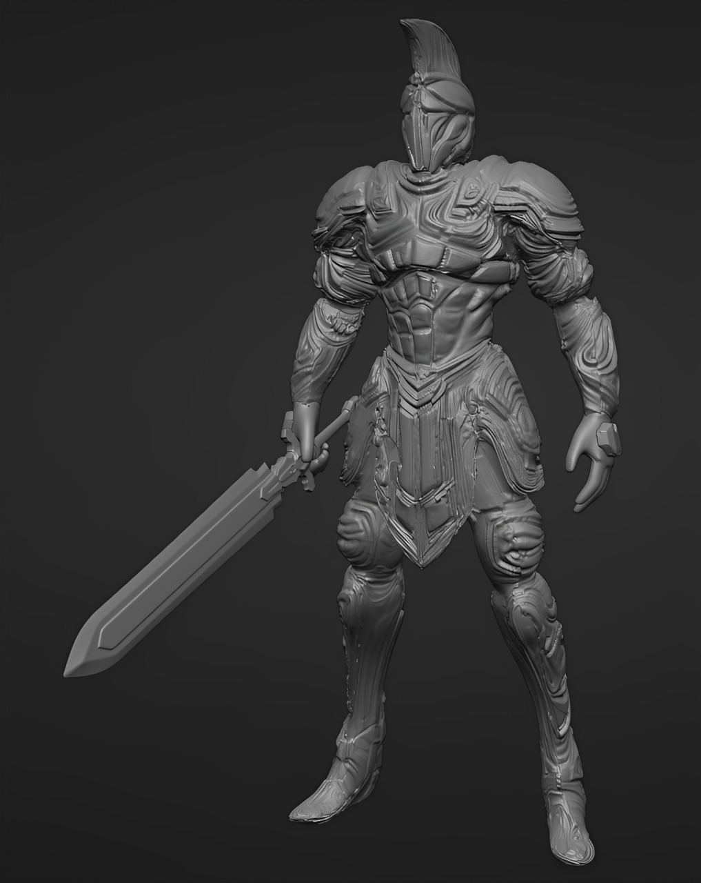 THE GUARDIAN INFANTRY MODEL 3D model 3D printable | CGTrader