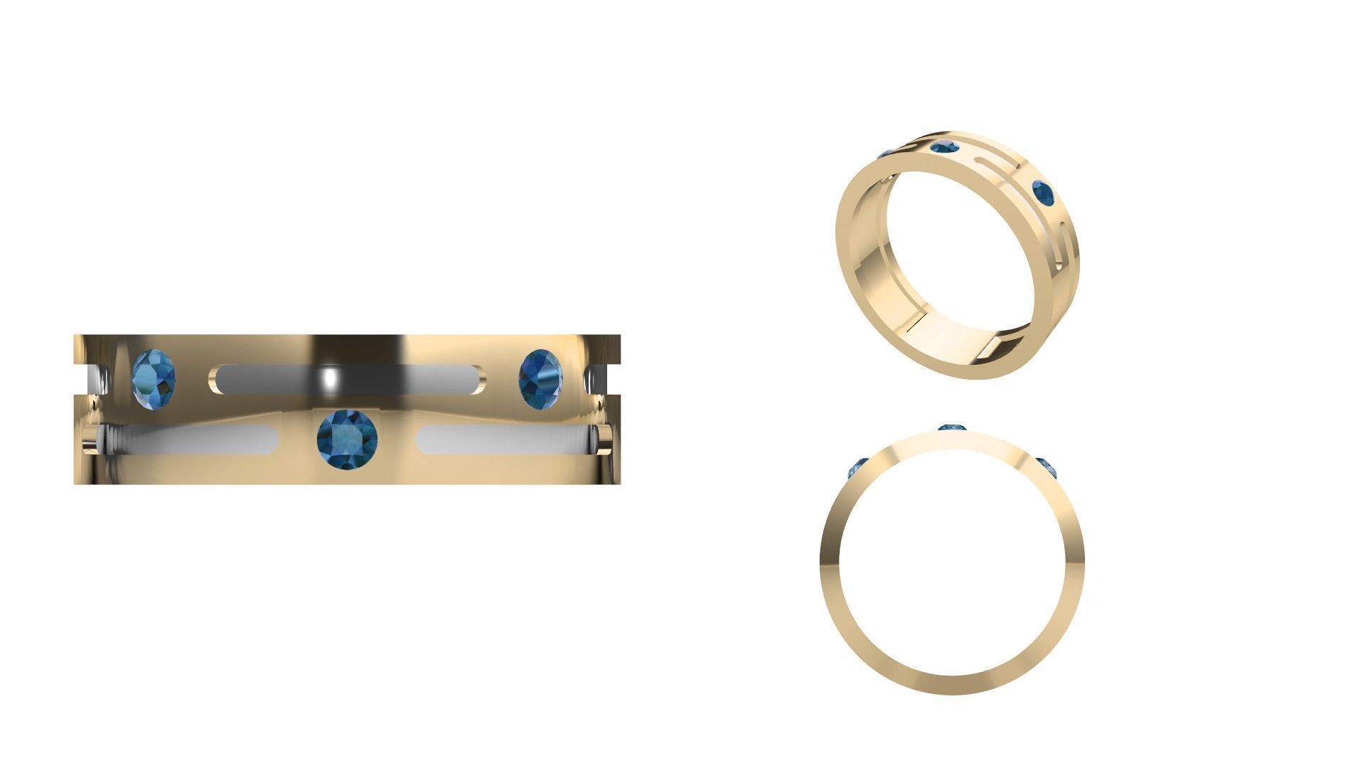 Ring 0010 3D Printable Model free 3D model 3D printable | CGTrader