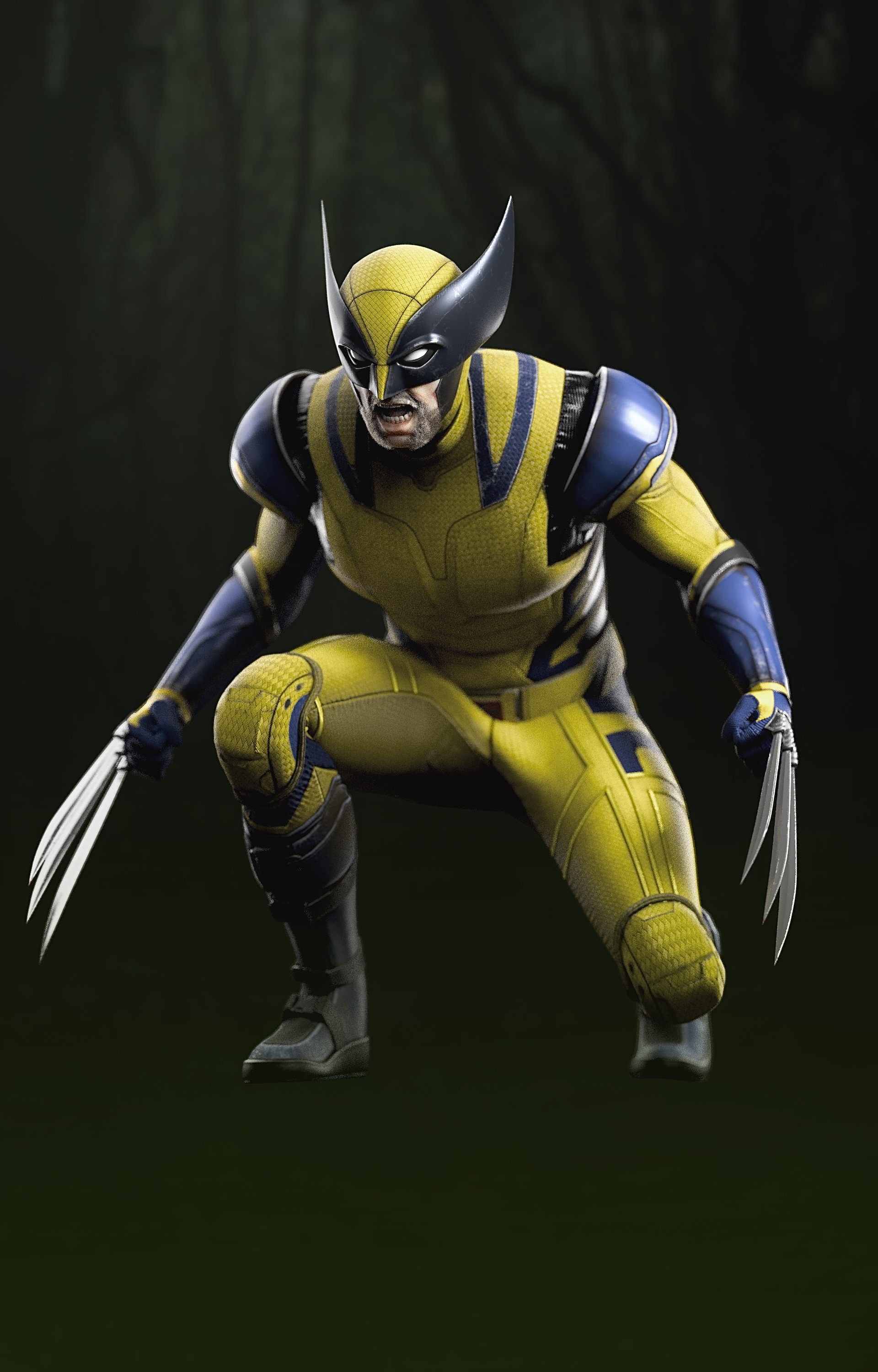 3D model Wolverine 3d model VR / AR / low-poly | CGTrader