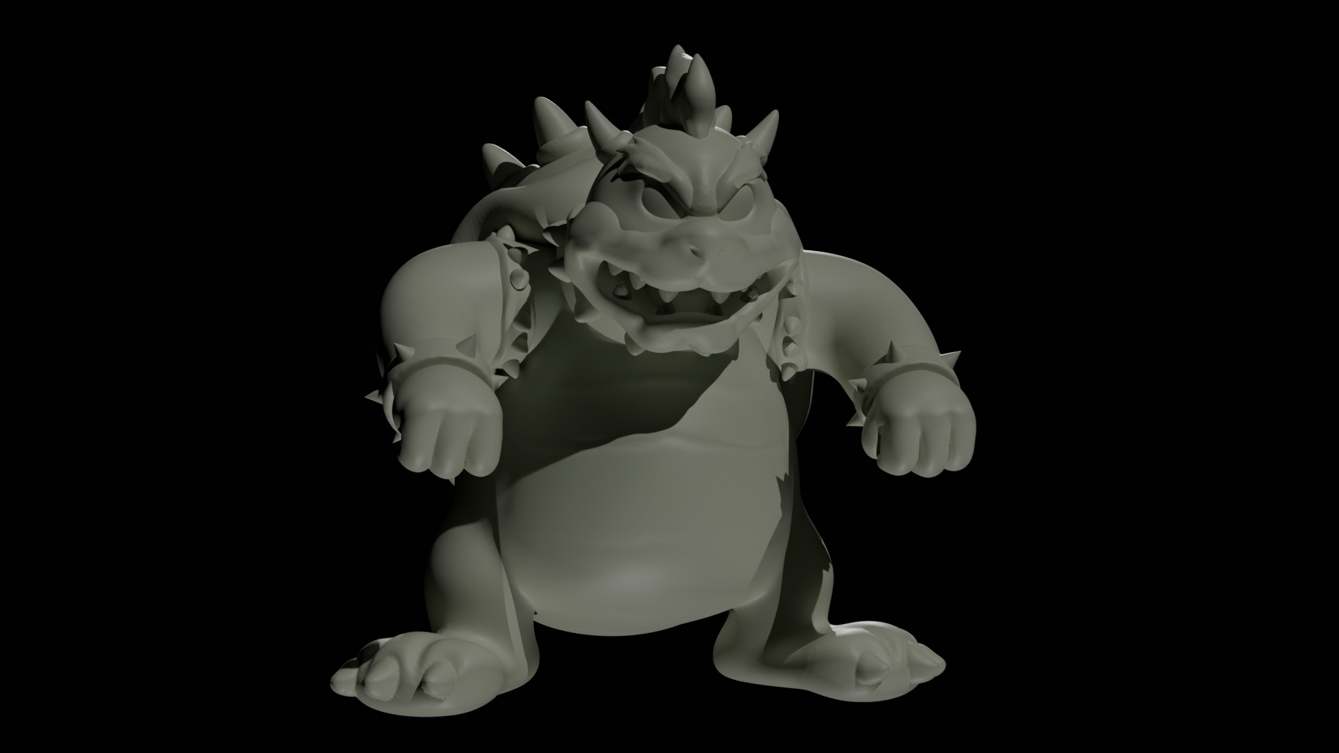 bowser 3d model 3D model 3D printable | CGTrader