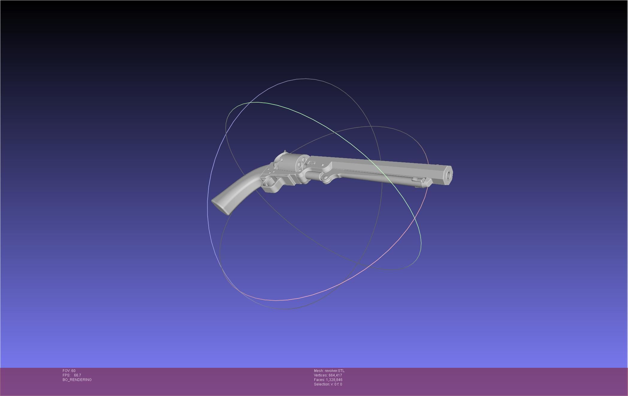Murder Drones Tessa Revolver 3D model | CGTrader