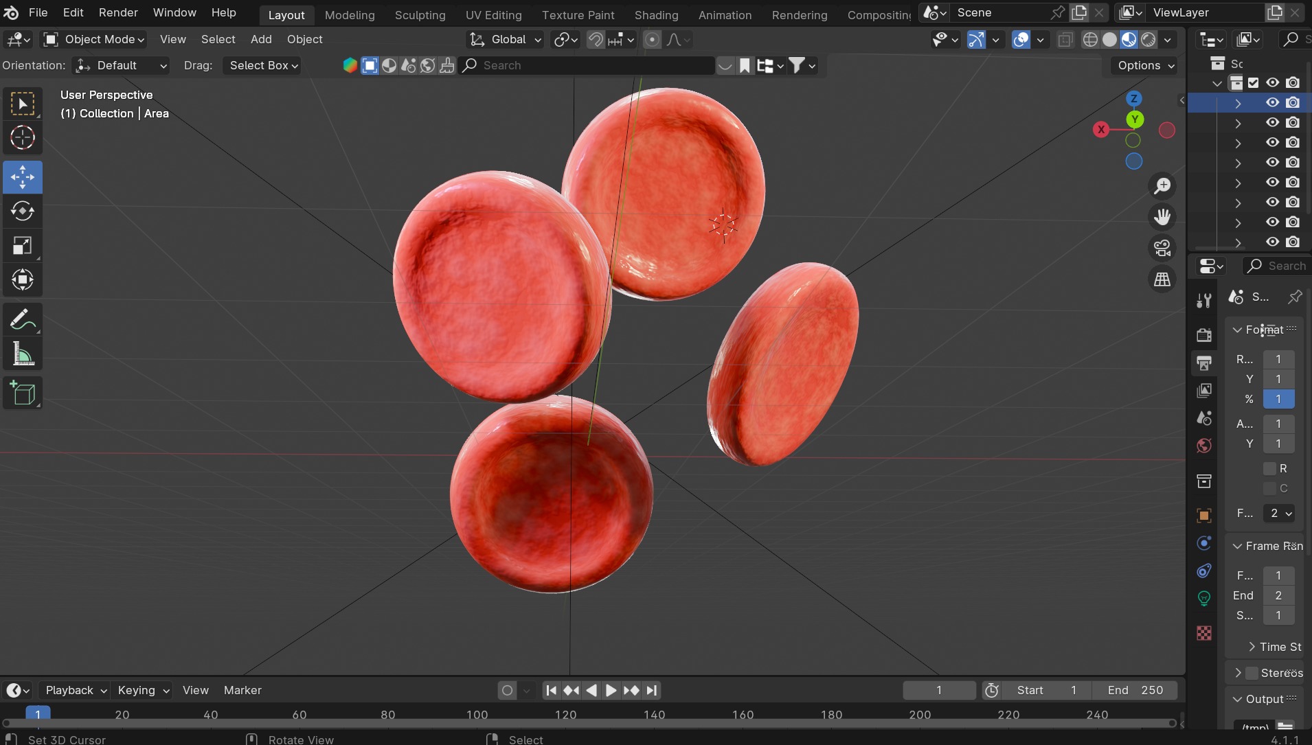 Blood Cell Human Organ free 3D model | CGTrader