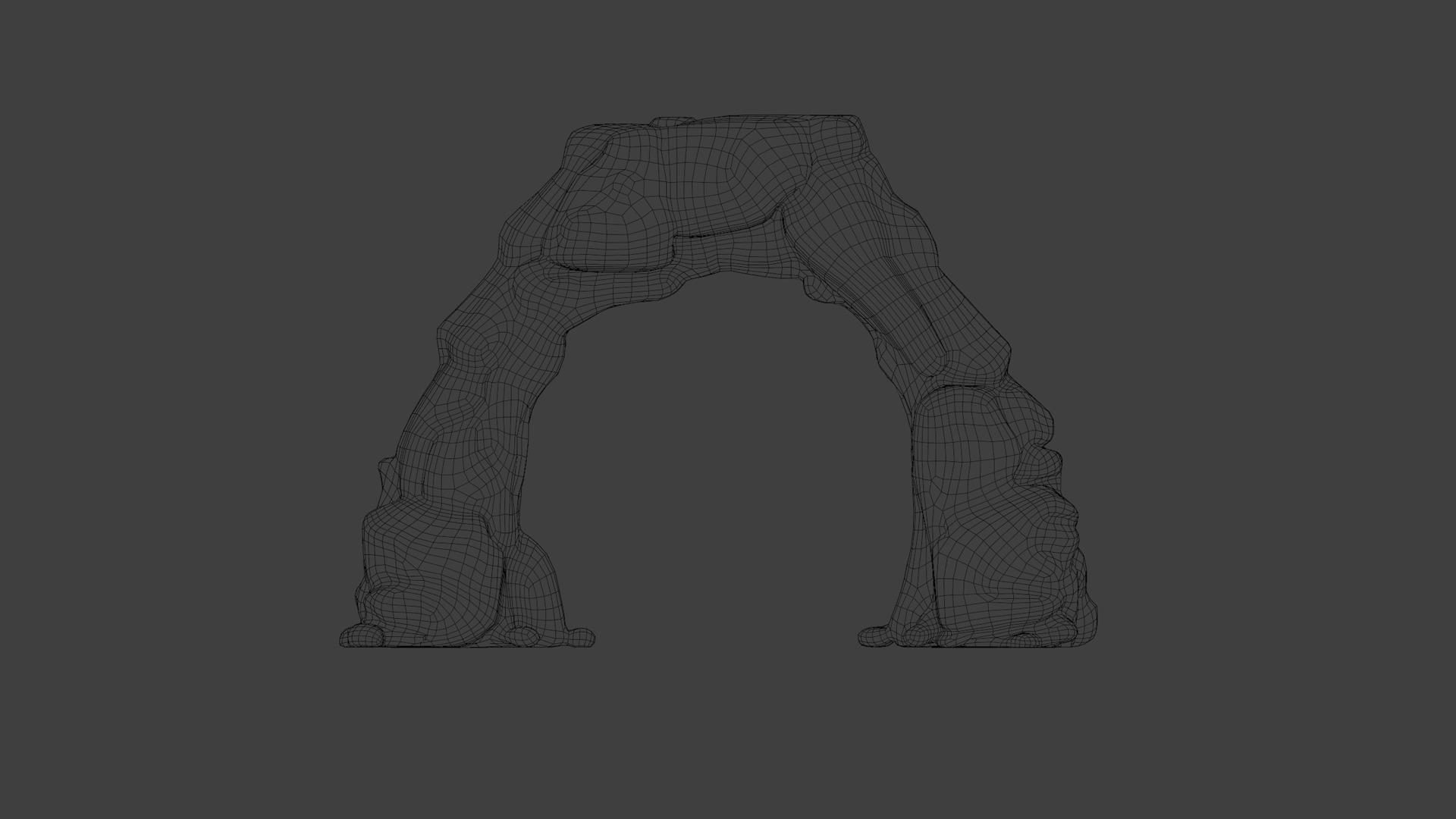 Stone gate archway Stone gate 3D model | CGTrader